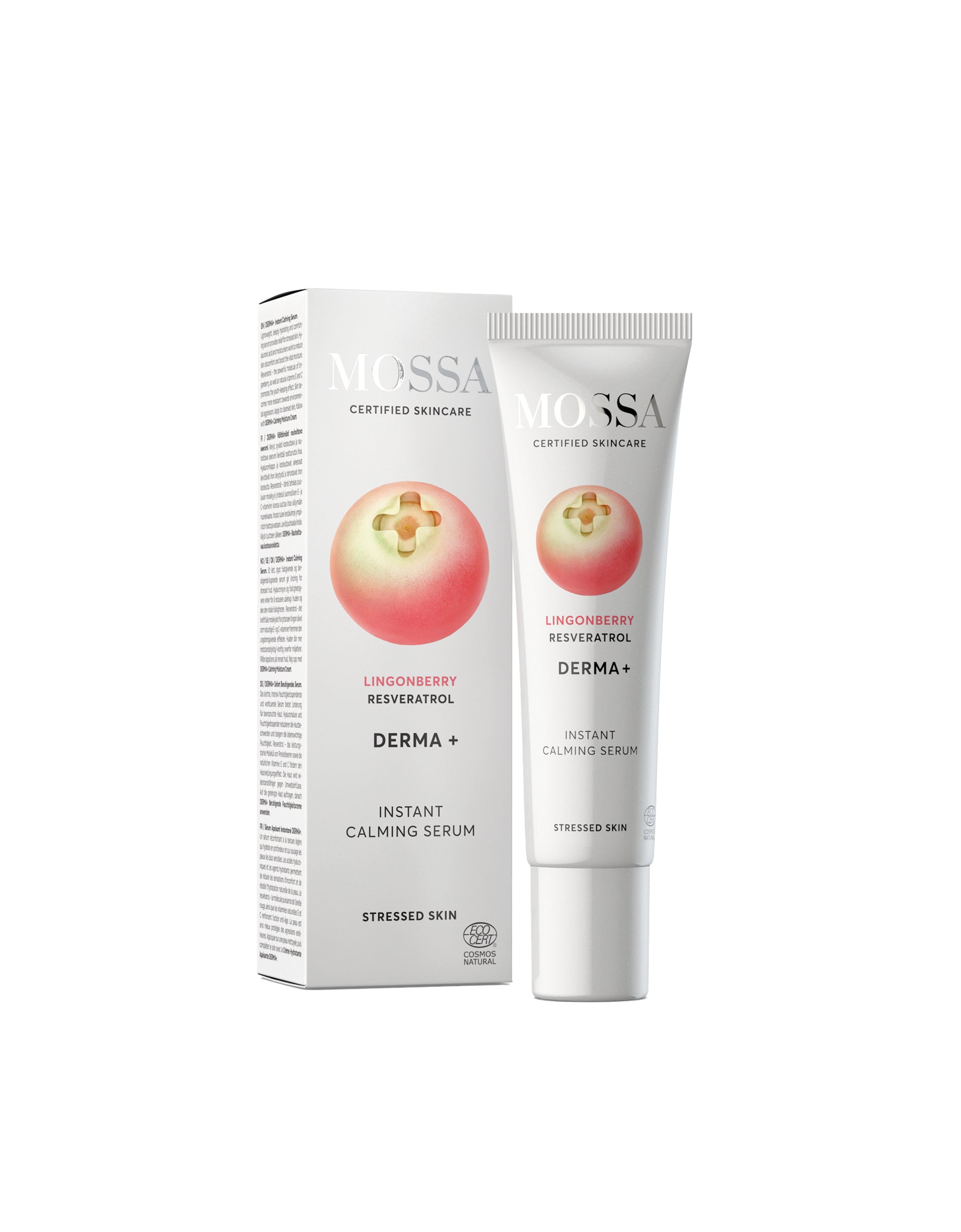 Derma+ Instant calming serum – Mossa Cosmetics