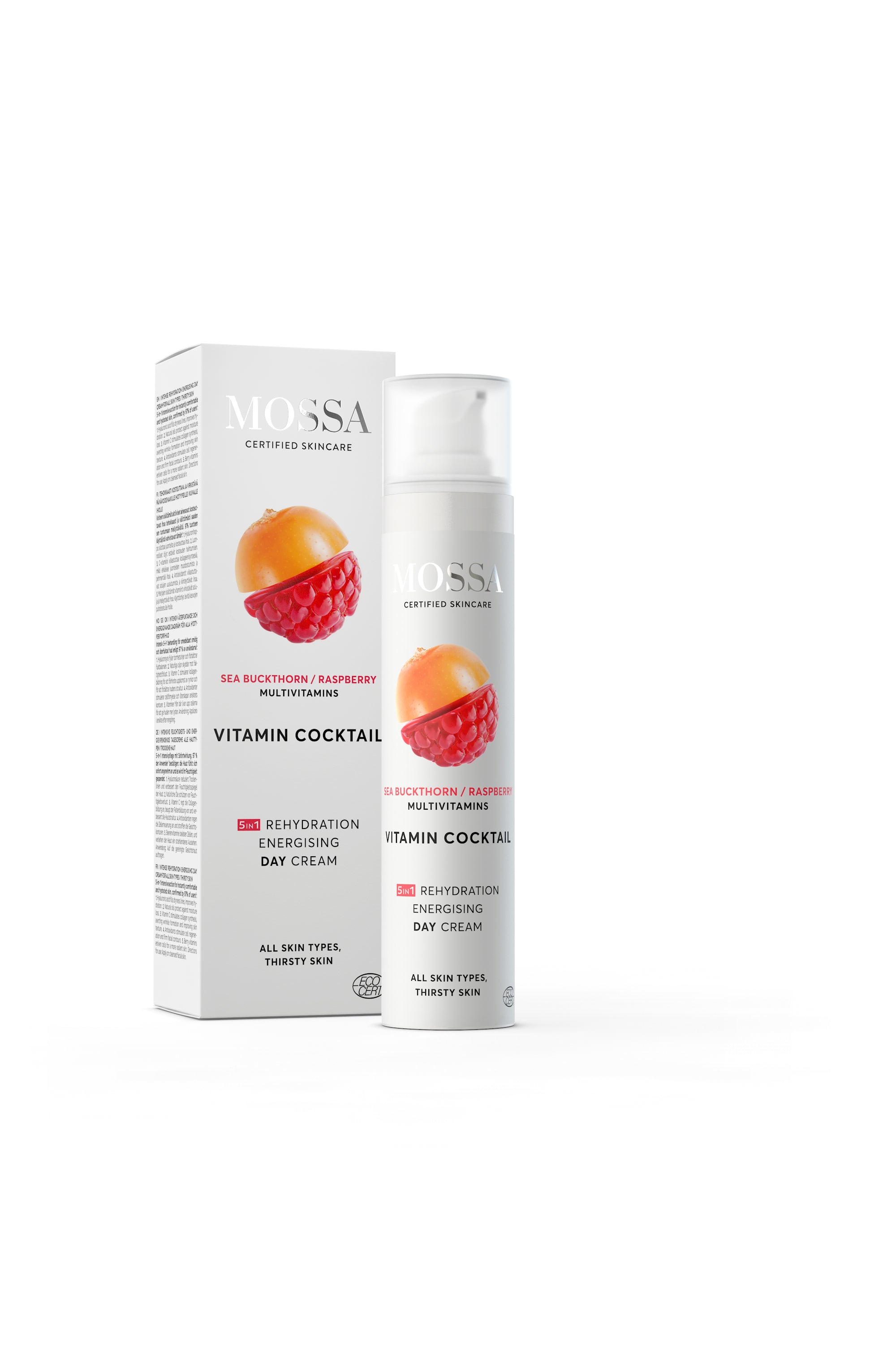 Vitamin Cocktail 5in1 rehydration energising day cream – Mossa Cosmetics